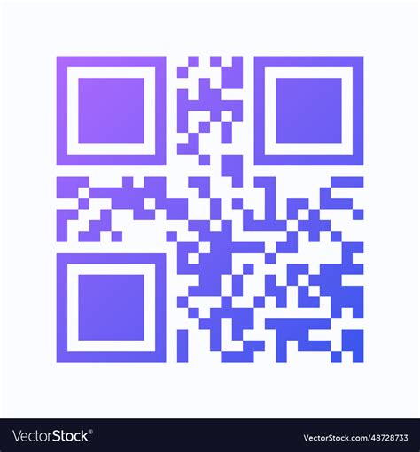 Qr Code Quick Response Marketing Royalty Free Vector Image