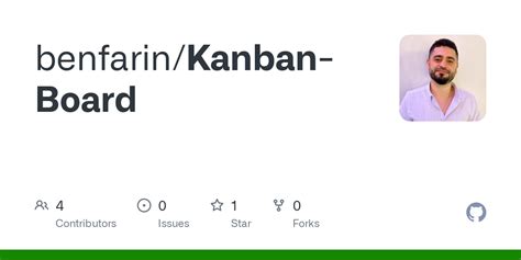 Github Benfarinkanban Board