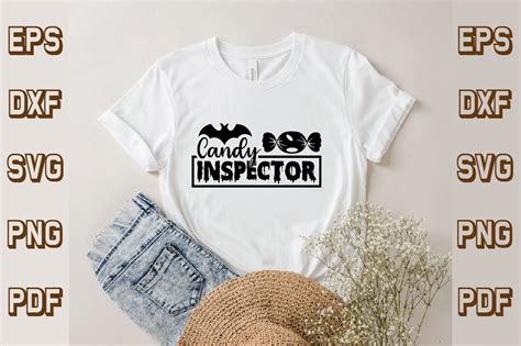 Candy Inspector Svg Halloween Svg Graphic By Metal Wall Art And Laser Cut Files · Creative Fabrica