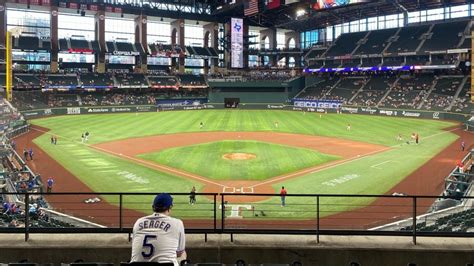 Mezzanine 100 Level Texas Rangers Vs Seattle Mariners 8 Apr 2026