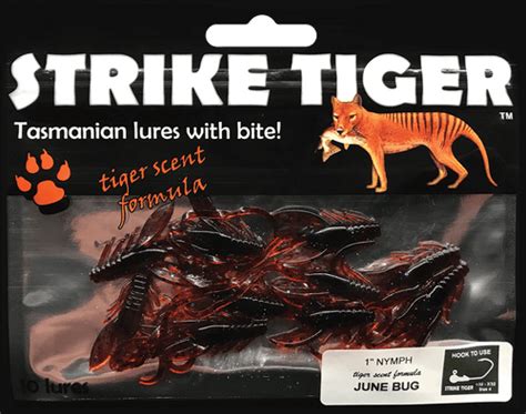 Strike Tiger 1 Nymph June Bug 10 Pack