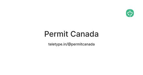 Permit Canada — Teletype
