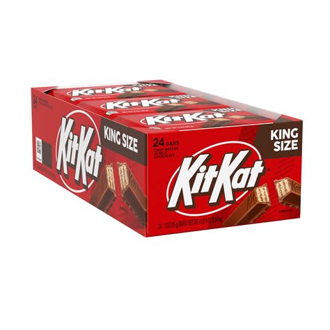Buy Kit Katmilk Chocolate Wafer King Size Candy Bars 3 Oz 24 Count