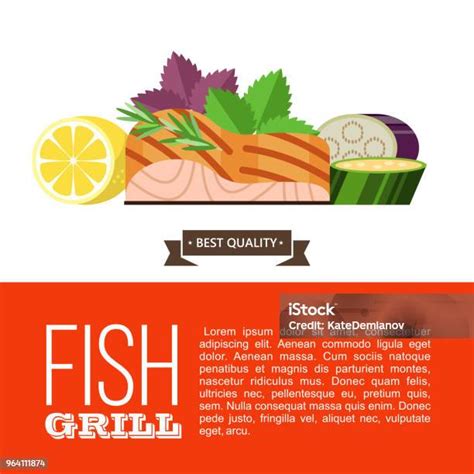 바베 큐 파티입니다 구운 생선과 야채입니다 벡터 일러스트입니다 초대입니다 가지 채소에 대한 스톡 벡터 아트 및 기타 이미지 가지 채소 감자 요리 개념 Istock