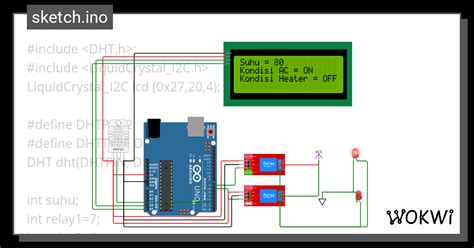 Kondisi Udara Wokwi Esp32 Stm32 Arduino Simulator