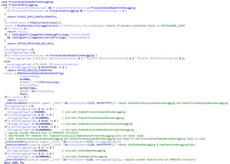 edrbypass ntsetinformationprocessimplemwin11 riskinsight