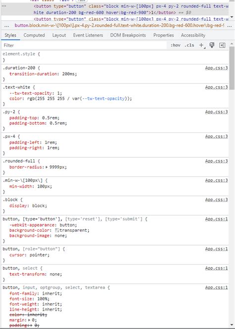 Background Color Doesnt Workreact Js · Tailwindlabs Tailwindcss