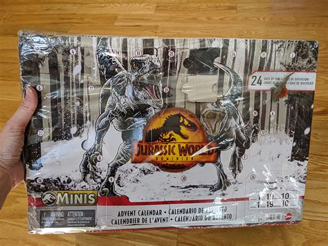 9mo Finance Jurassic World Dominion Holiday Advent Calendar With 24
