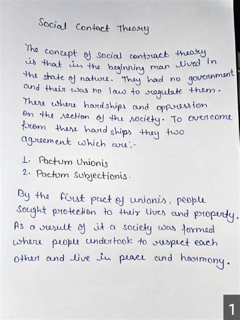 Social Contract Theory Pdf