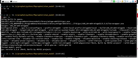 pip安装prophet的血泪史（c 编译器、pystan、fbprophet） pip 安装c 编译器 csdn博客