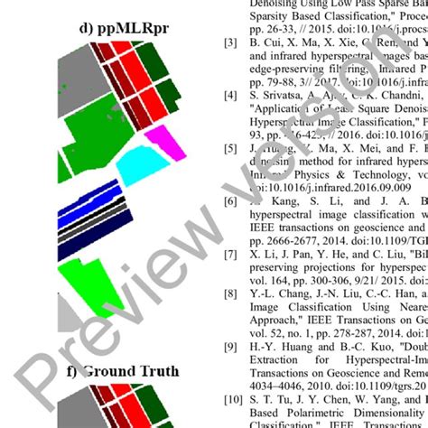 Shows Classification Maps Of Indian Pines Image In Figure 3 A G Download Scientific Diagram