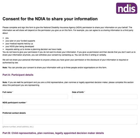 Ndis Plan Nominee Application Form