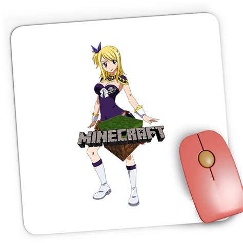 Egérpad Gaming Fairy Tail Lucy Minecraft Fan Anime Manga 21x19 Cm Emag Hu