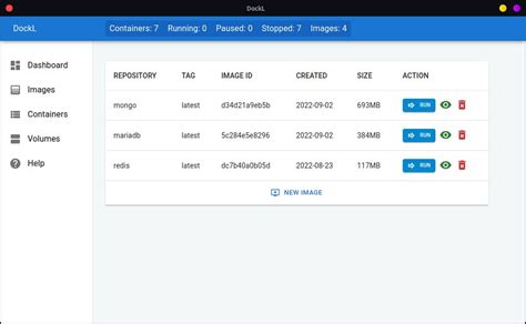 Github Tee Jaay Dockl Docker Management Gui App For Linux Distros