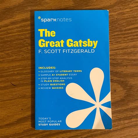 The Great Gatsby Sparknotes Literature Guide By Sparknotes Paperback