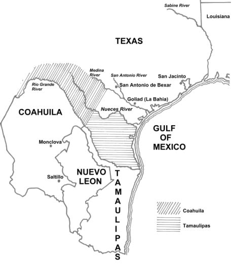 Filetexas Mexico Disputed Border 1836 To 1848png Wikipedia