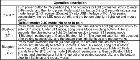 Genius Nx 8000s Bt Wireless Bluetooth Silent Mouse User Guide