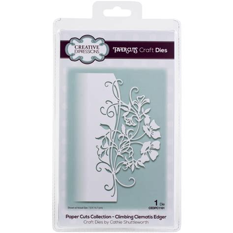 Creative Expressions Die Paper Cuts Climbing Clematis