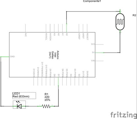 Controlling A Digital Output With A LDR