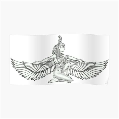 Rihanna Isis Goddess Sternum Tattoo Poster For Sale By HerrKoolS