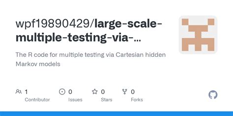 github wpf19890429 large scale multiple testing via chmm the r code