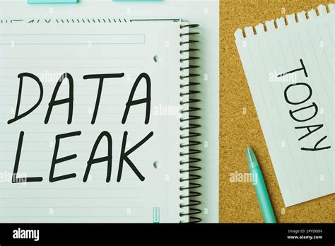 hand writing sign data leak business showcase released illegal