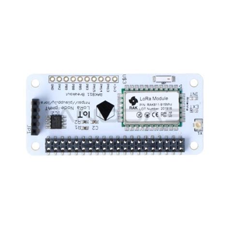 Iot Lora Node Phat 868mhz 915mhz Priedėlis Raspberry Pi 3b 3b 2b Zero