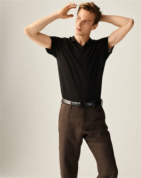 Quentin Demeester Model Massimo Dutti Men Editorial 2022