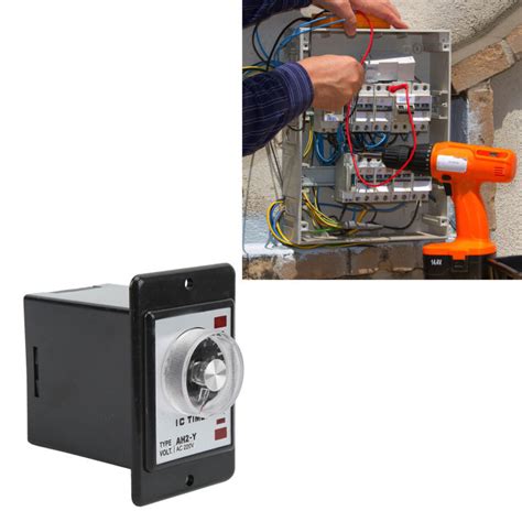 Time Controller 0 10m Brass Transformer Time Relay For Automation Equipment For Cnc Lathes