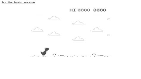 Css Chrome Dinosaur Game Rex L