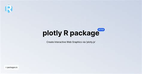 Plotly R Package Documentation R Packages