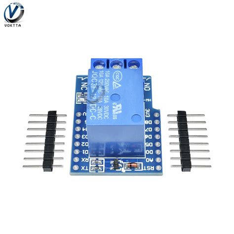 Wemos D1 Mini 12v M Dulo De Rel Esp8266 Placa Desenvolvimento 1 Canal M Dulo Rel