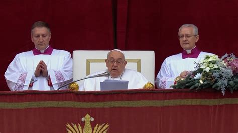 교황의 성탄 메시지…한반도 대화로 긴장 해소되길 연합뉴스tv Yonhapnewstv Youtube