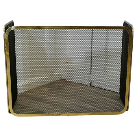 Folding Brass Fire Guard Spark Guard For Sale At 1stdibs