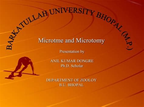 Types Of Microtomes In Histopathology Ppt