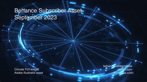 Circular Fui Asset On Behance