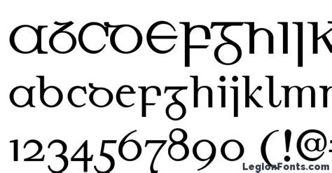 Eirinn Ascii Ll Font Download Free Legionfonts