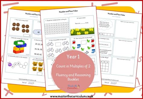 Count In Multiples Of 2 Fluency And Reasoning Booklet Master The Curriculum