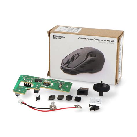 Wireless Mouse Components Kit 002 Zestaw Elementów Do Bezprzewodowej