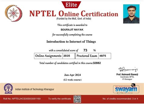 Sourajit Nayak On Linkedin Nptel Iitkharagpur Iitmadras Professionaldevelopment Techskills