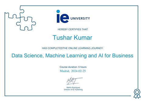 Tushar Kumar On Linkedin Iebusinessschool Mim Artificialintelligence Machinelearning