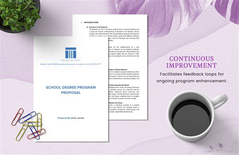 Babe Degree Program Proposal Template In Word PDF Google Docs Download Template Net