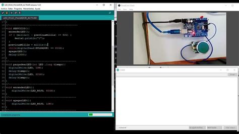 Arduino Uno Interrupciones Rising Pulsador Rebote Youtube