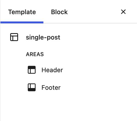 Enhance Template Inspector · Issue 36951 · Wordpressgutenberg · Github