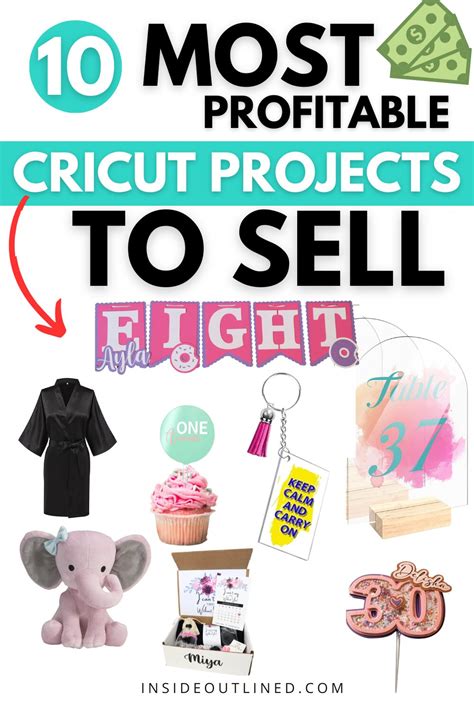 Most Profitable Cricut Projects To Sell In 2025 Insideoutlined