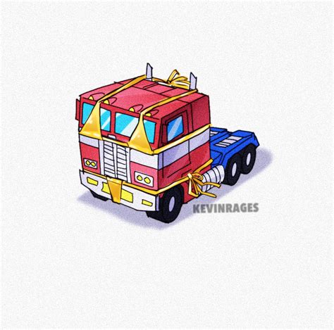 Kevin Raganit Optimus Prime Transformers Transformers Generation 1