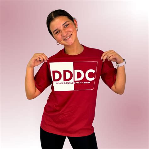 Maroon Dddc Shirt — Denise Daniele Dance Center A Recreational