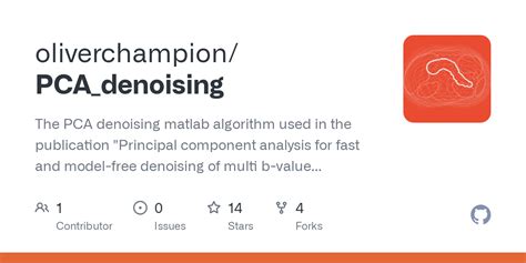 Github Oliverchampionpcadenoising The Pca Denoising Matlab