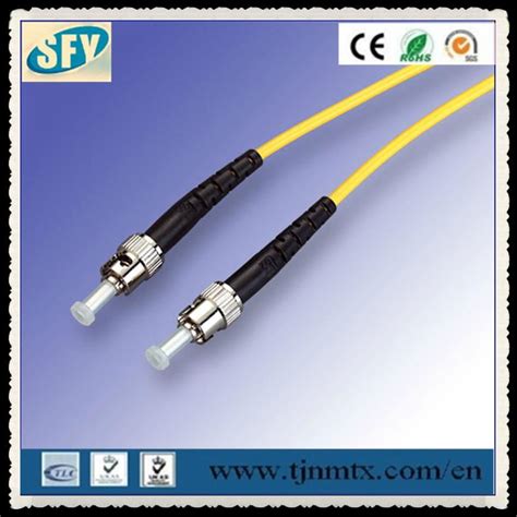 ST SM Simplex Fiber Optic Patch Cord ST SM PC Norman China Manufacturer Other