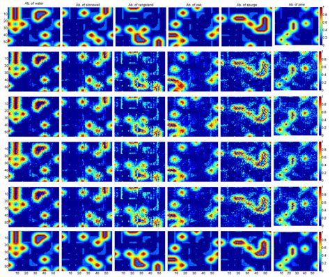 Abundance Maps Estimated By The Compared Methods And The Proposed